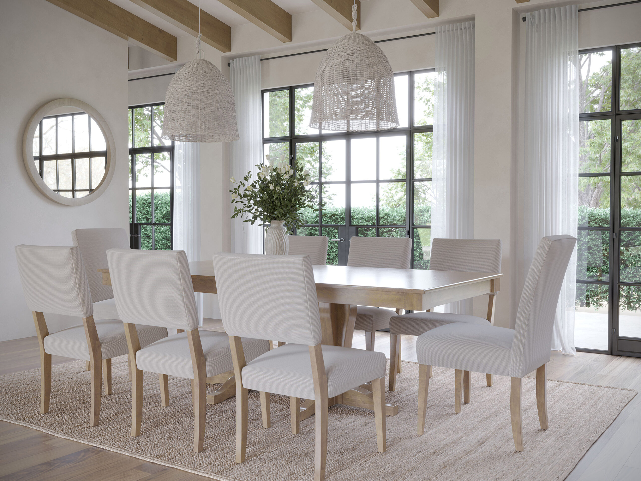 Rectangular Table – Base XC - Modern Home Furniture